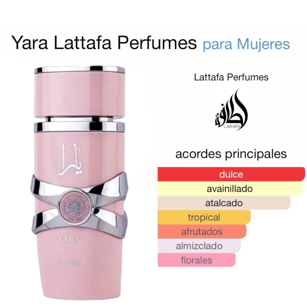 Perfume Lattafa Yara es de los perfumes de mujer mas venidos